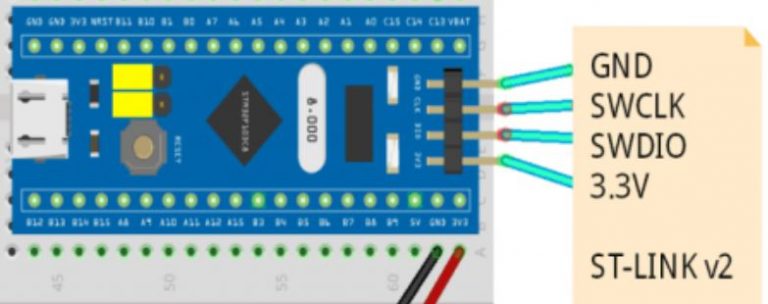 Прошивка платы STM32F103C8T6 с помощью usb/ttl и st-link v2. Подготовка программы arduino IDE ...